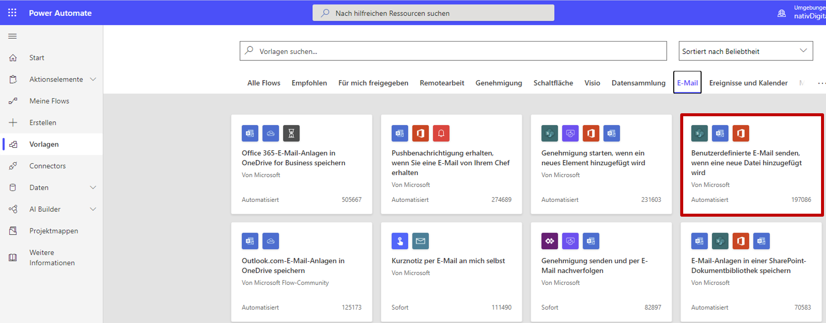 Power Automate - Mit Microsoft Flow Prozesse automatisieren | nativDigital