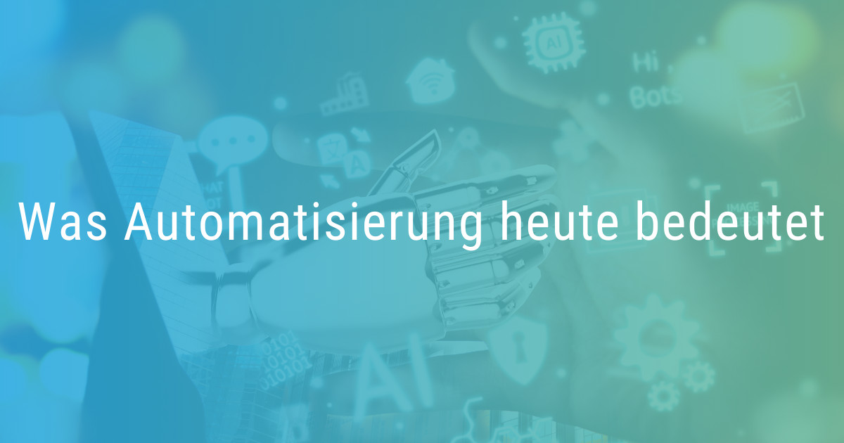 Definition Automatisierung - Was ist das? | nativDigital