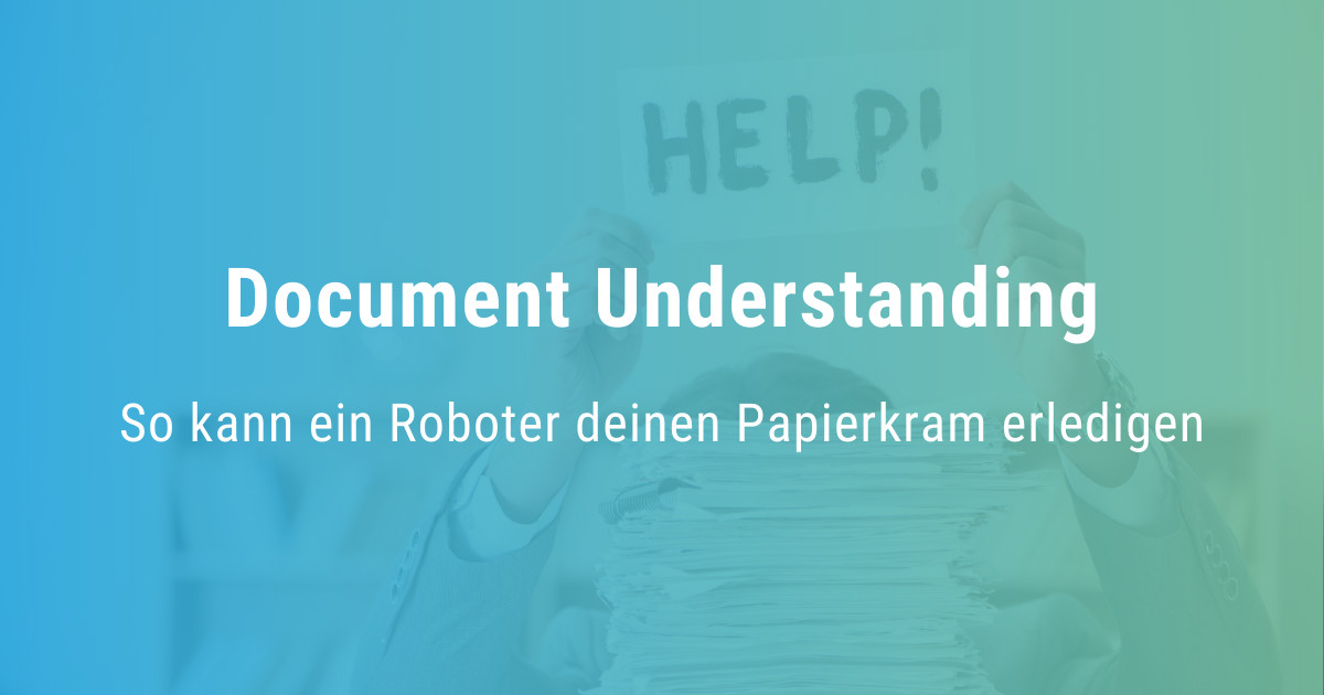 Document Understanding - So funktioniert die Technologie | nativDigital